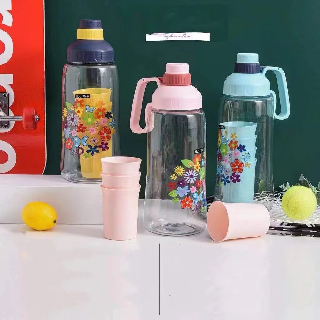 Jual Botol Minum Motivasi Gradasi Pastel 1,2 Liter Doff bernoda Dari ...