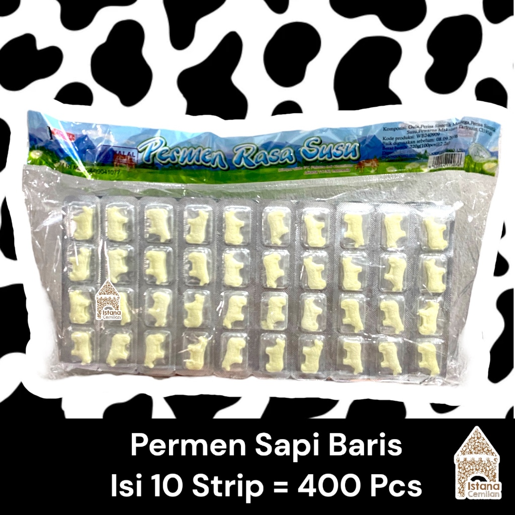 Jual Permen Sapi Baris PACK (isi 400 pcs) | Shopee Indonesia