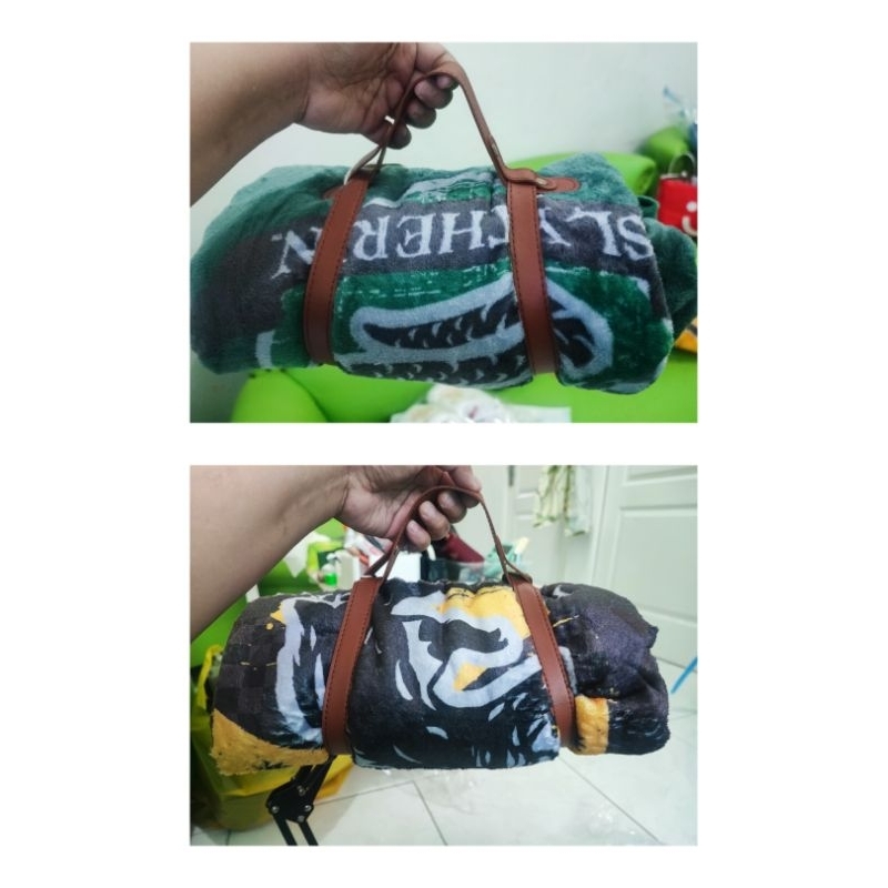 Jual Selimut dengan Tudung Slytherin/Hufflepuff (Blanket with Hoodie ...
