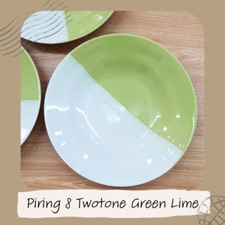 Jual PIRING KERAMIK TWOTONE (6 biji) | PIRING KERAMIK 2 WARNA | PIRING ...