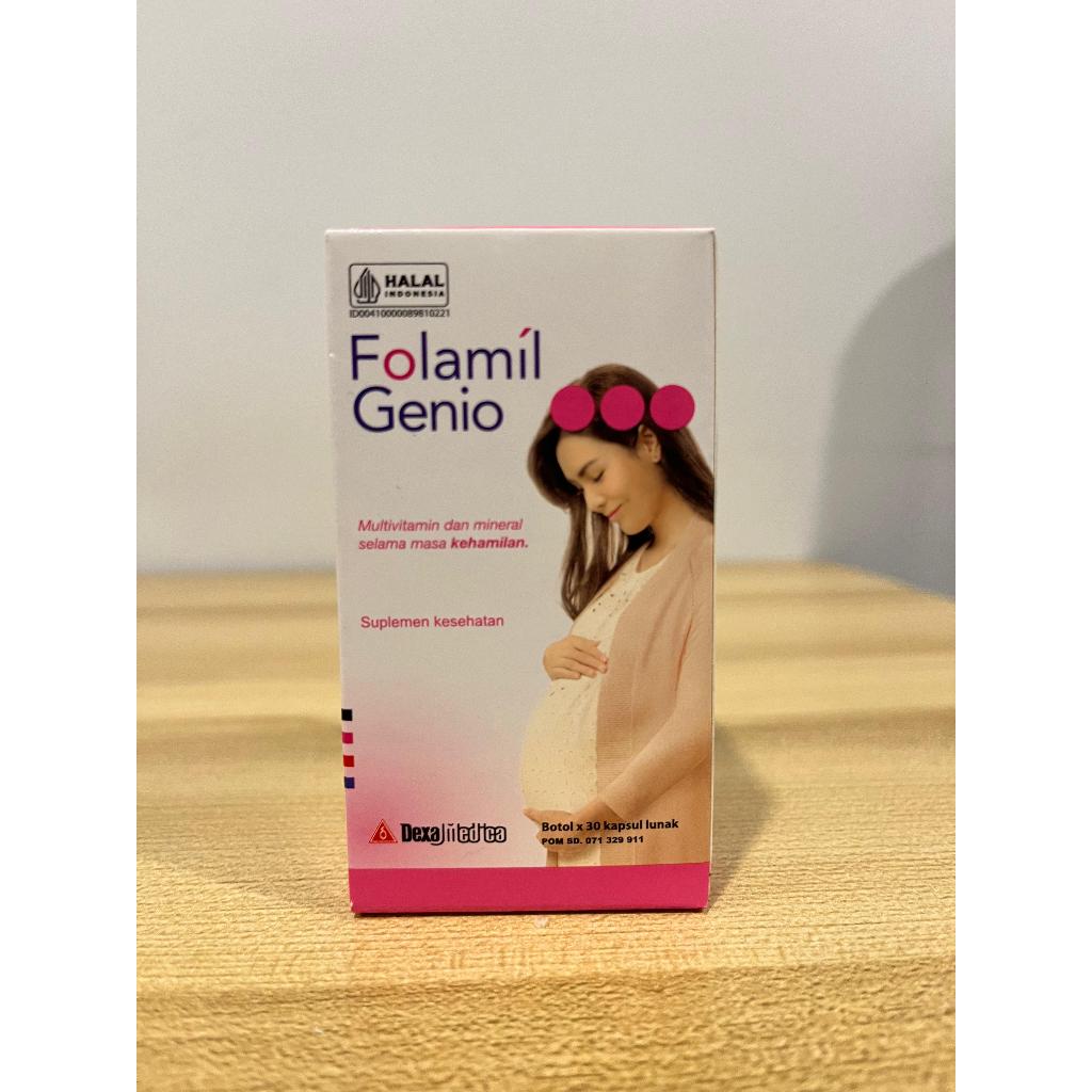 Jual Folamil Genio Botol, 30 Kapsul | Shopee Indonesia