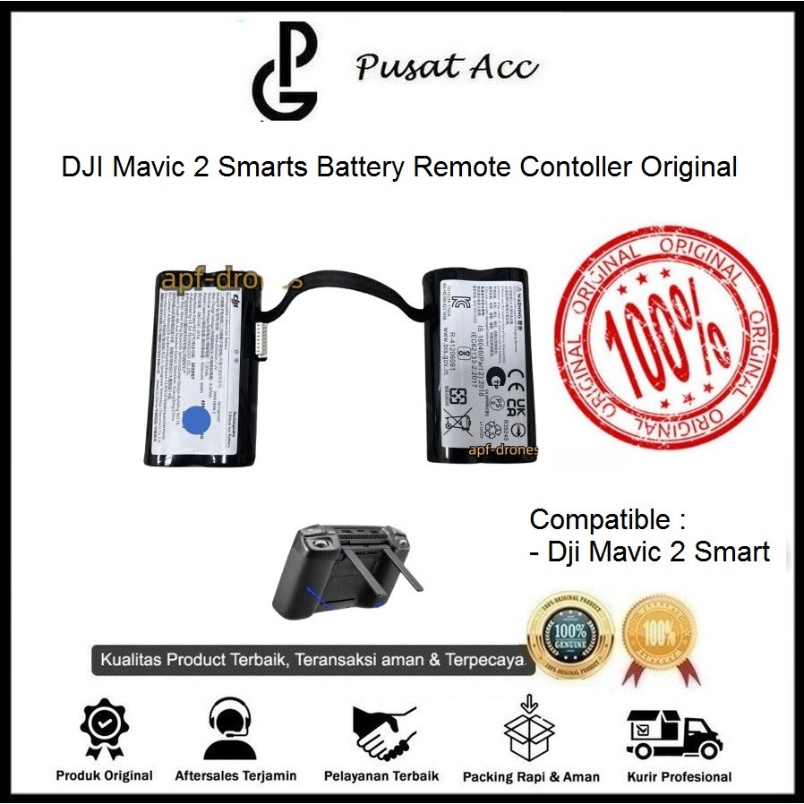 Jual DJI Mavic 2 Smart Battery Remote Contoller Original | Shopee Indonesia