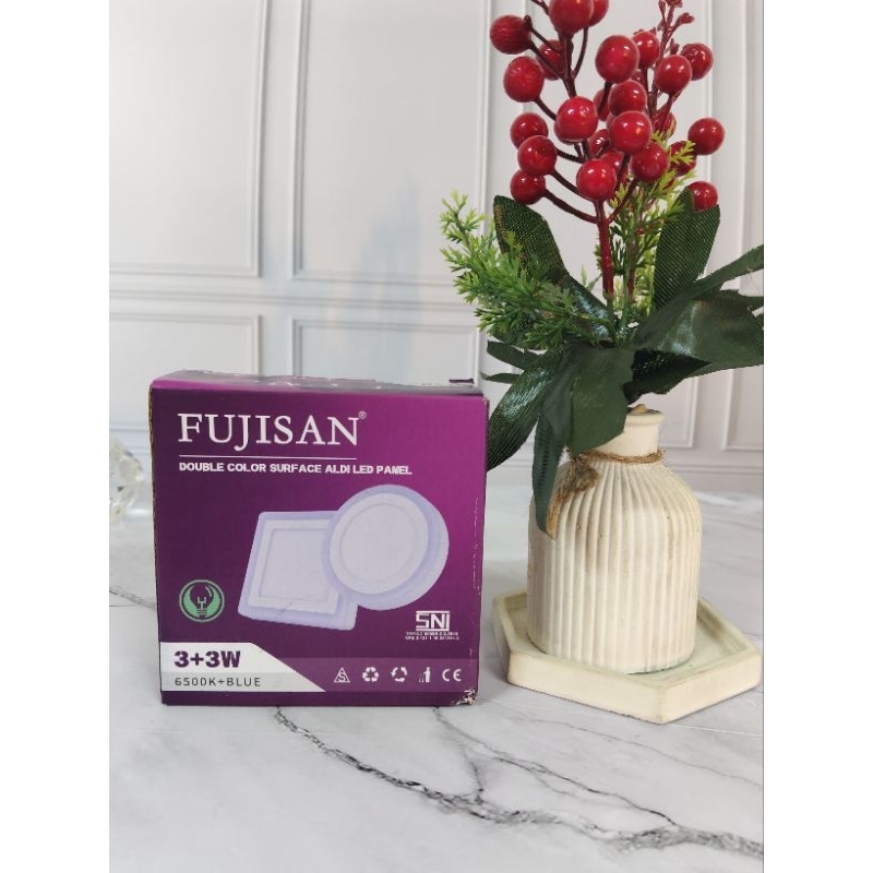 Jual FUJISAN DOUBLE COLOR SURFACE ALDI LED PANEL TIMBUL | Shopee Indonesia