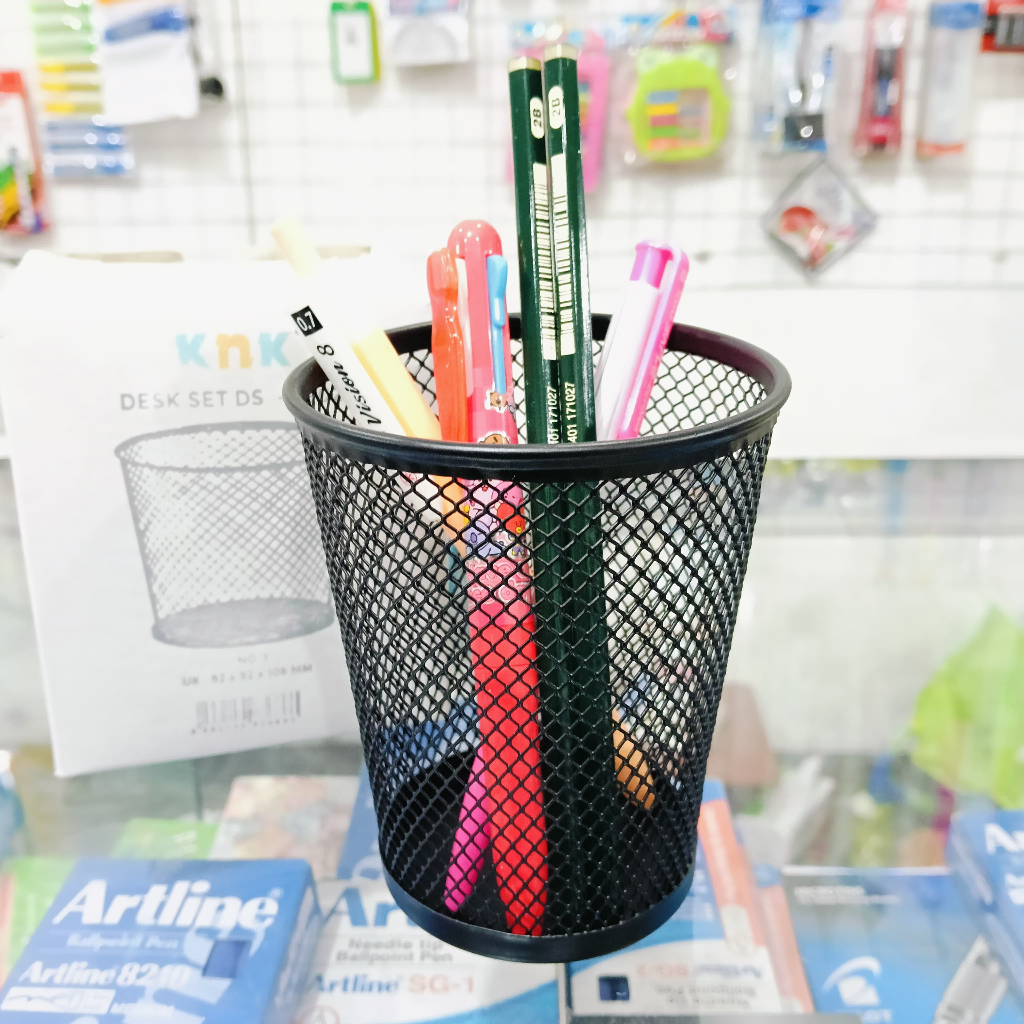 Jual TEMPAT PENA JARING BESI PEN STAND HOLDER BULAN | Shopee Indonesia