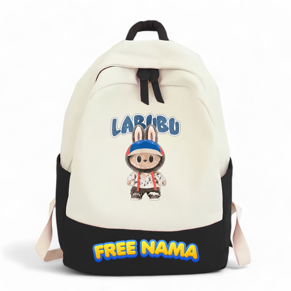 Jual TAS Backpack ransel anak sekolah tk sd motif karakter "LABUBU" TERBARU | Shopee Indonesia