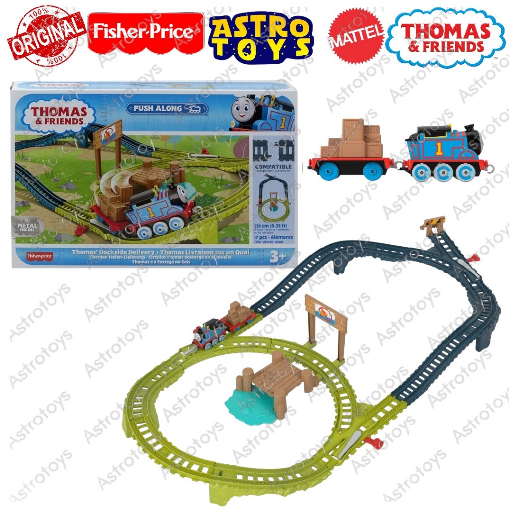 Jual Fisher Price Thomas and Friends All Engines Go Track Thomas ...