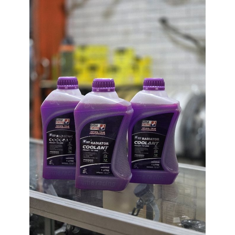 Jual AIR RADIATOR UMA RACING/RADIATOR COOLANT 1ltr | Shopee Indonesia