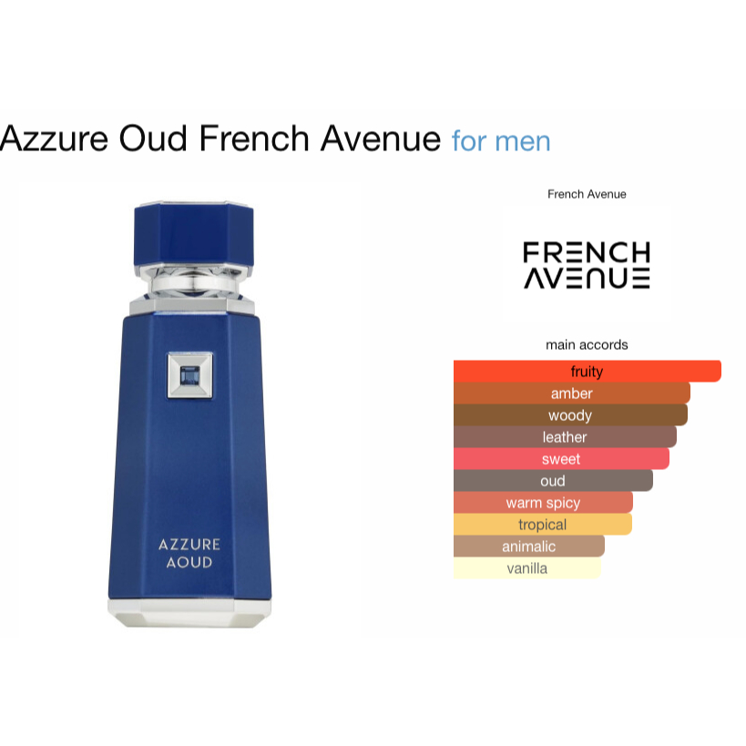 Jual French Avenue - Azzure Oud | Shopee Indonesia