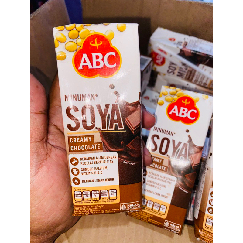 Jual ABC Minuman Soya Creamy Chocolate exp 04-2025 | Shopee Indonesia