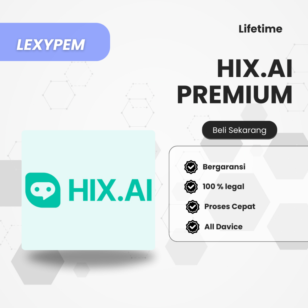 Jual Lifetime Hix Ai Gpt 4 1 Tahun All-in-one Al Full Garansi Full Aktifasi Murah | Shopee Indonesia