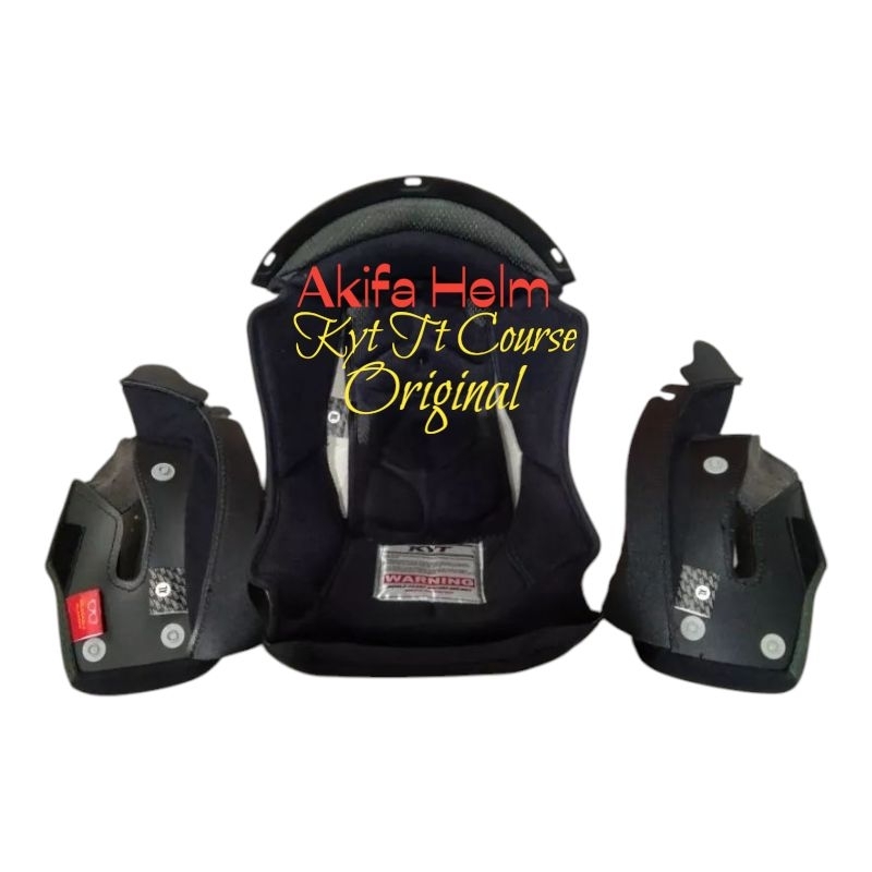 Jual AKIFA HELM Spon Busa Fullset 1Set Helm Kyt Ttc Tt Course Original 100% | Shopee Indonesia