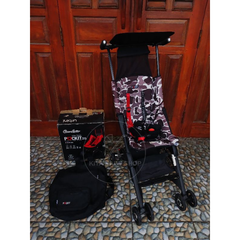 Jual STROLLER COCOLATTE POCKIT GEN 7 - BEBE APES PRELOVED FULL SET ...