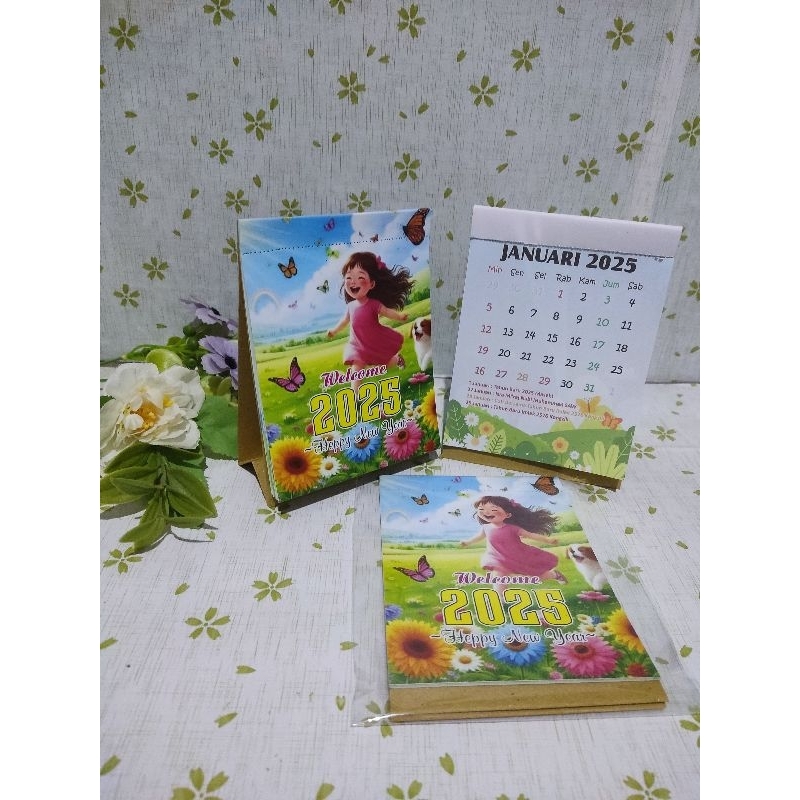 Jual KALENDER MINI 2025 | KALENDER MEJA 2025 | KALENDER AESTHETIC ...