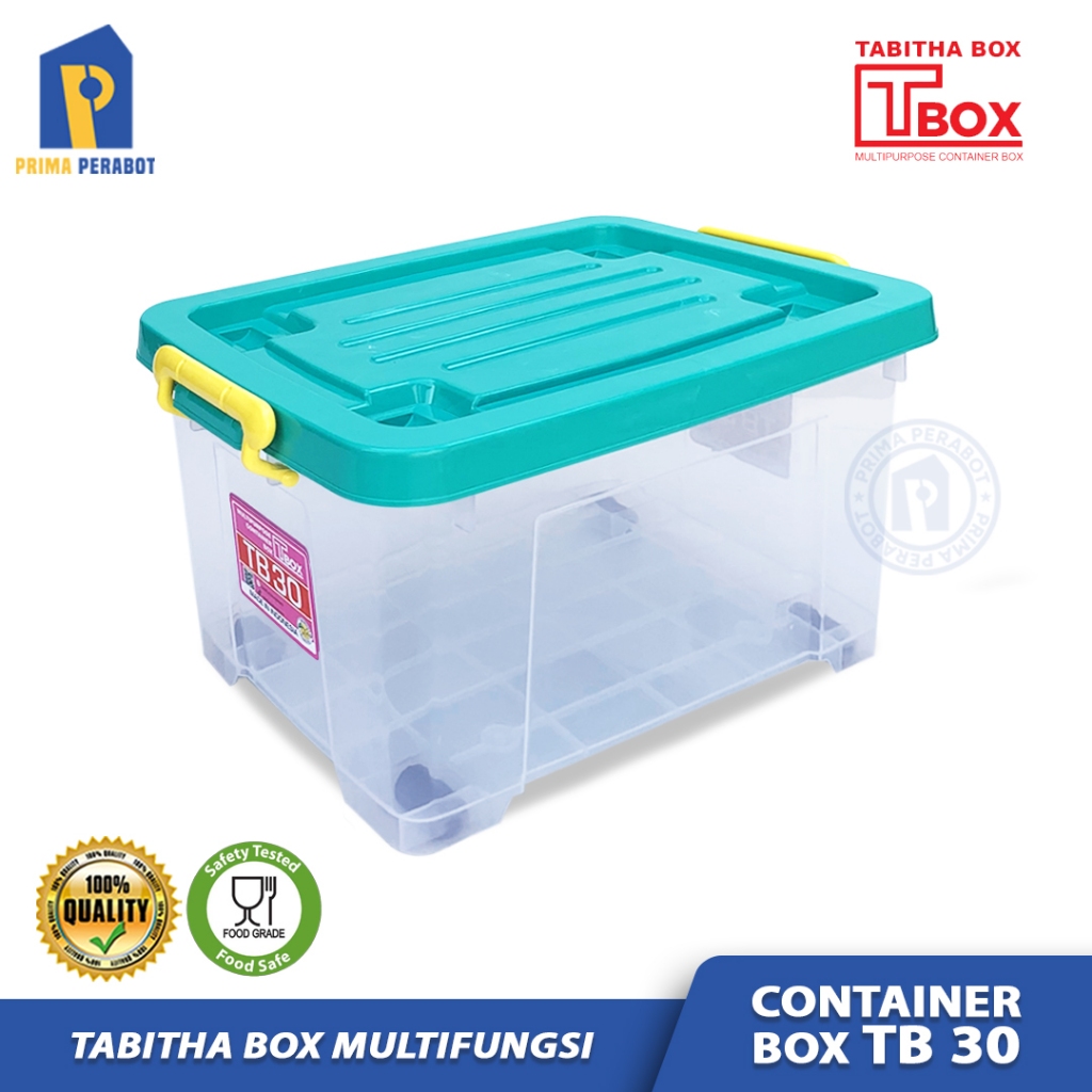 Jual Storage Box Organizer 30 Liter Kotak Penyimpanan Container Box Tabitha | Shopee Indonesia