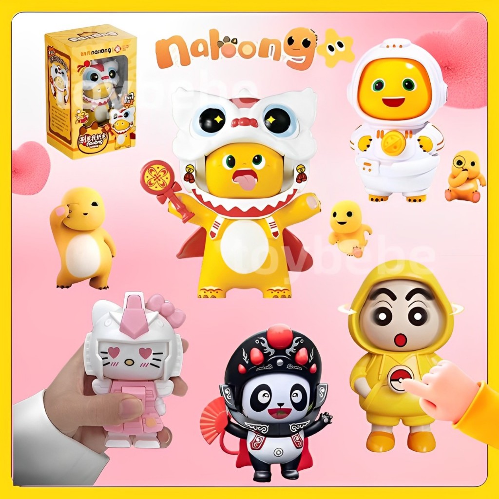 Jual [Mainan Dino Kuning Barongsai]Mainan Nailong Dino Kuning Bisa ...