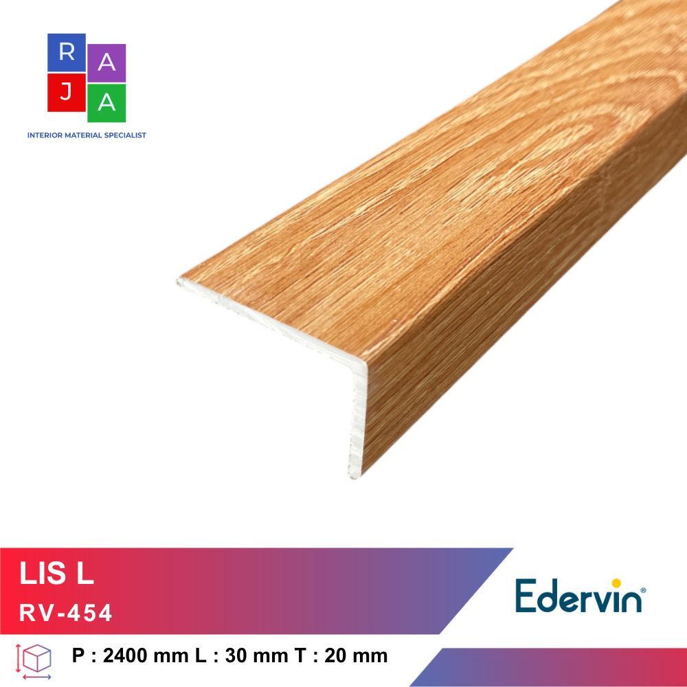 Jual L-Trim 30 SPC - Lis Siku L Tangga PVC Lis Parkit Lantai Laminate ...