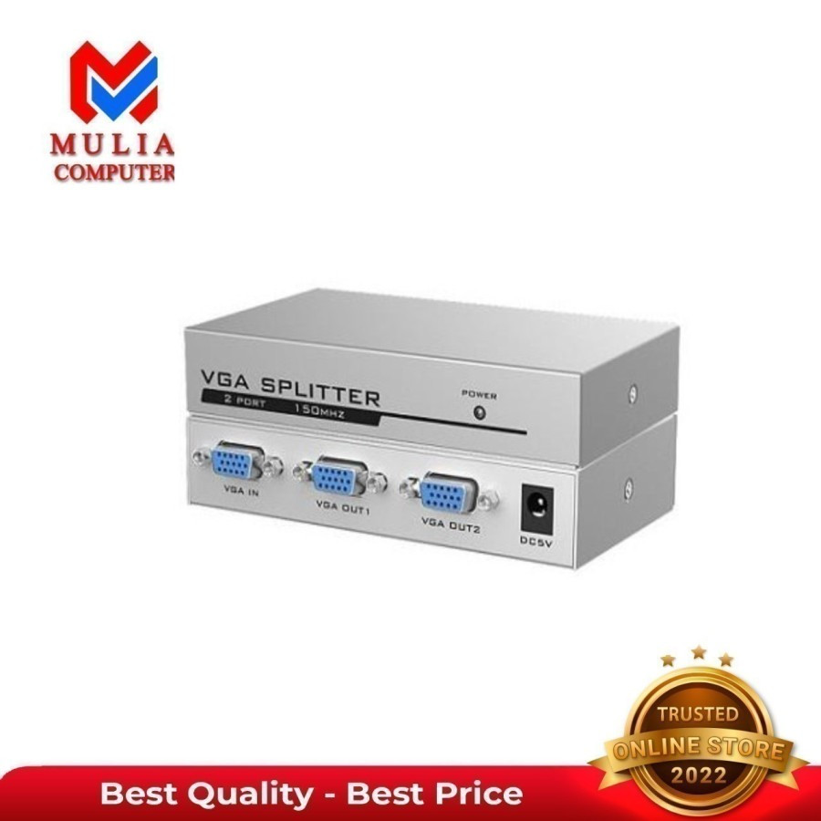 Jual VGA SPLITTER 1-2 PORT (VGA) | Shopee Indonesia