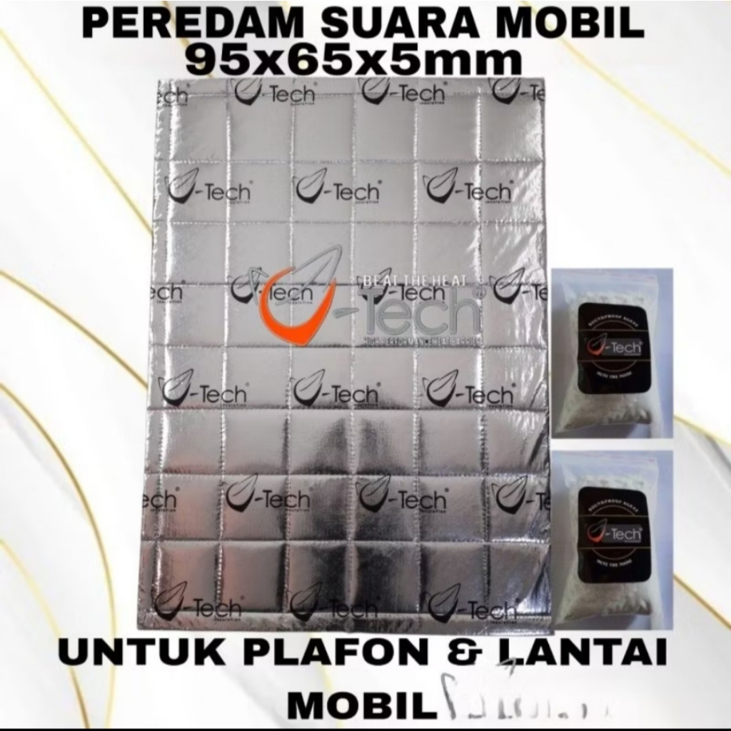 Jual PEREDAM SUARA KABIN MOBIL Untuk Lantai dan Plafon UK95X65 CM Atap ...