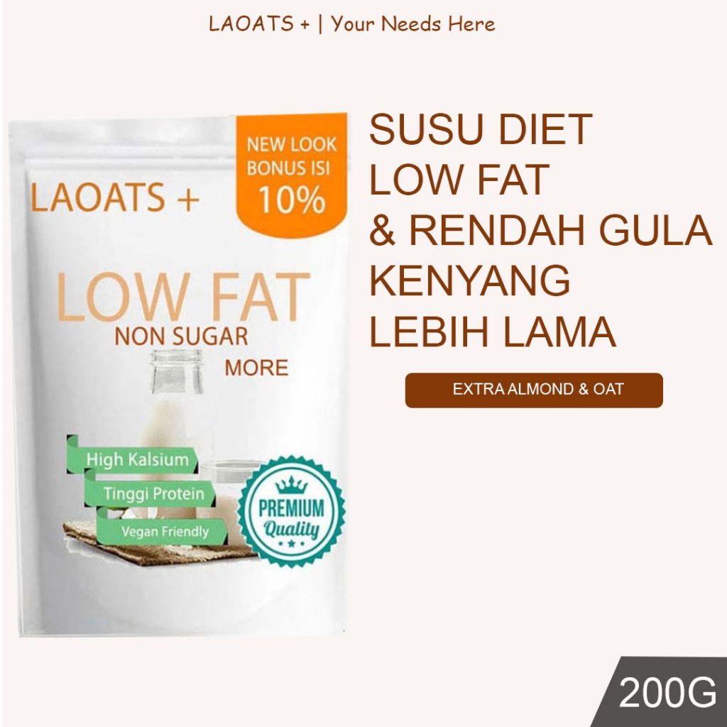 Jual Susu Rendah Lemak Untuk Diet Kacang Almond Diet Susu Bubuk Coklat ...