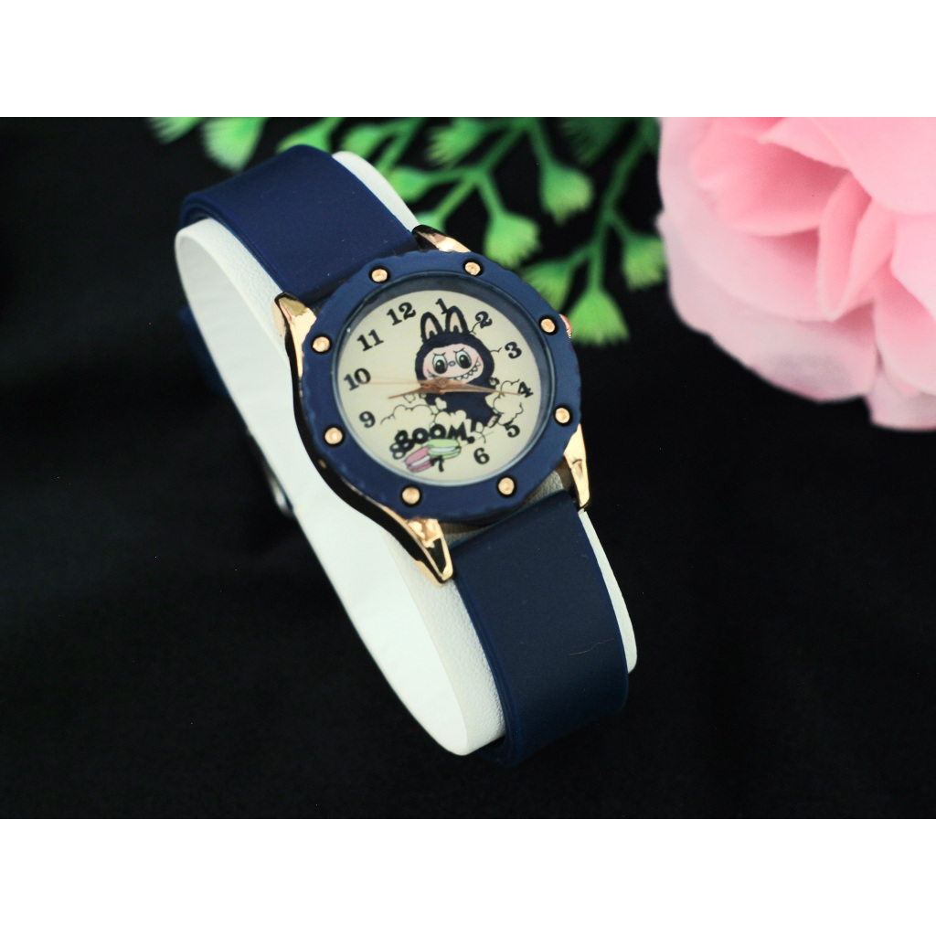 Jual Jam Tangan Fashion Anak-anak Bahan Rubber Model Analog | Shopee ...