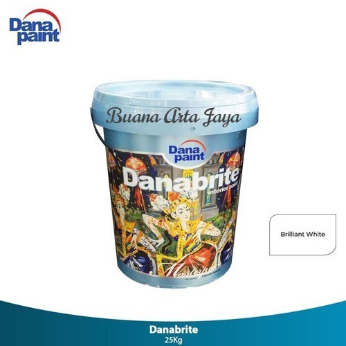 Jual Danabrite Cat Tembok Interior BRILLIANT WHITE - 25 Kg ( Pail ...