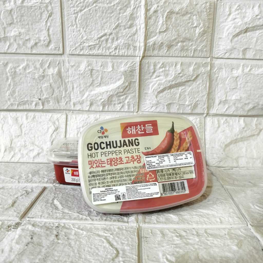 Jual CJ Haechandle Gochujang Hot Pepper Paste 200gr Free Bubble Wrap dan Dus Tebal | Shopee ...