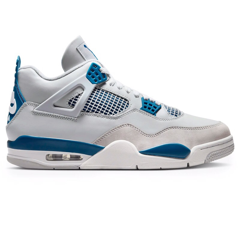 Jual Sepatu Jordan 4 Retro Military Blue | Shopee Indonesia