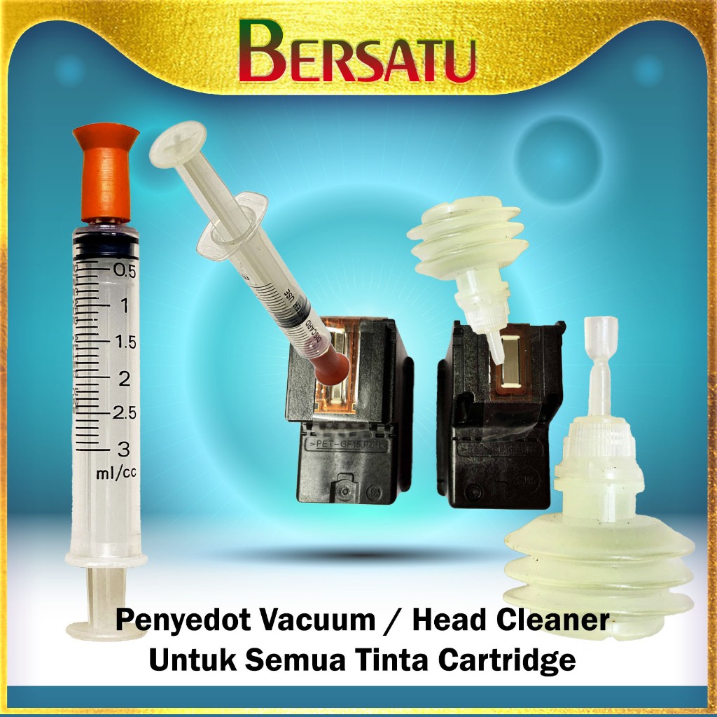Jual Penyedot tinta Vakum dan pembersih head cleaner tinta cartridge ...