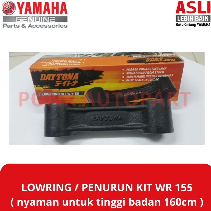 Jual PENURUN TINGGI / LOWERING KIT WR 155 LOWRING KIT DAYTONA WR155 ...
