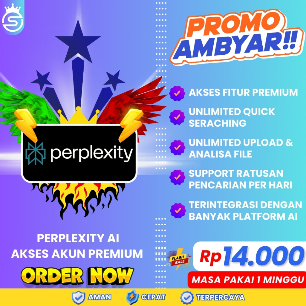 Jual Perplexity AI - Unlock the most powerful AI research assistant ...