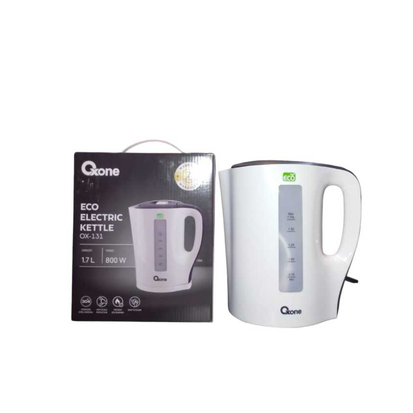 Jual Oxone Eco Electric Kettle OX - 131 Teko Listrik 1.7L | Shopee ...