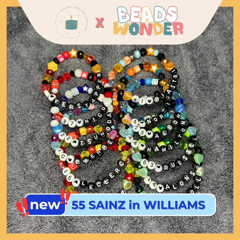 Jual Beads Wonder F1 Driver Paddock Beads Bracelet | Gelang Elastis ...
