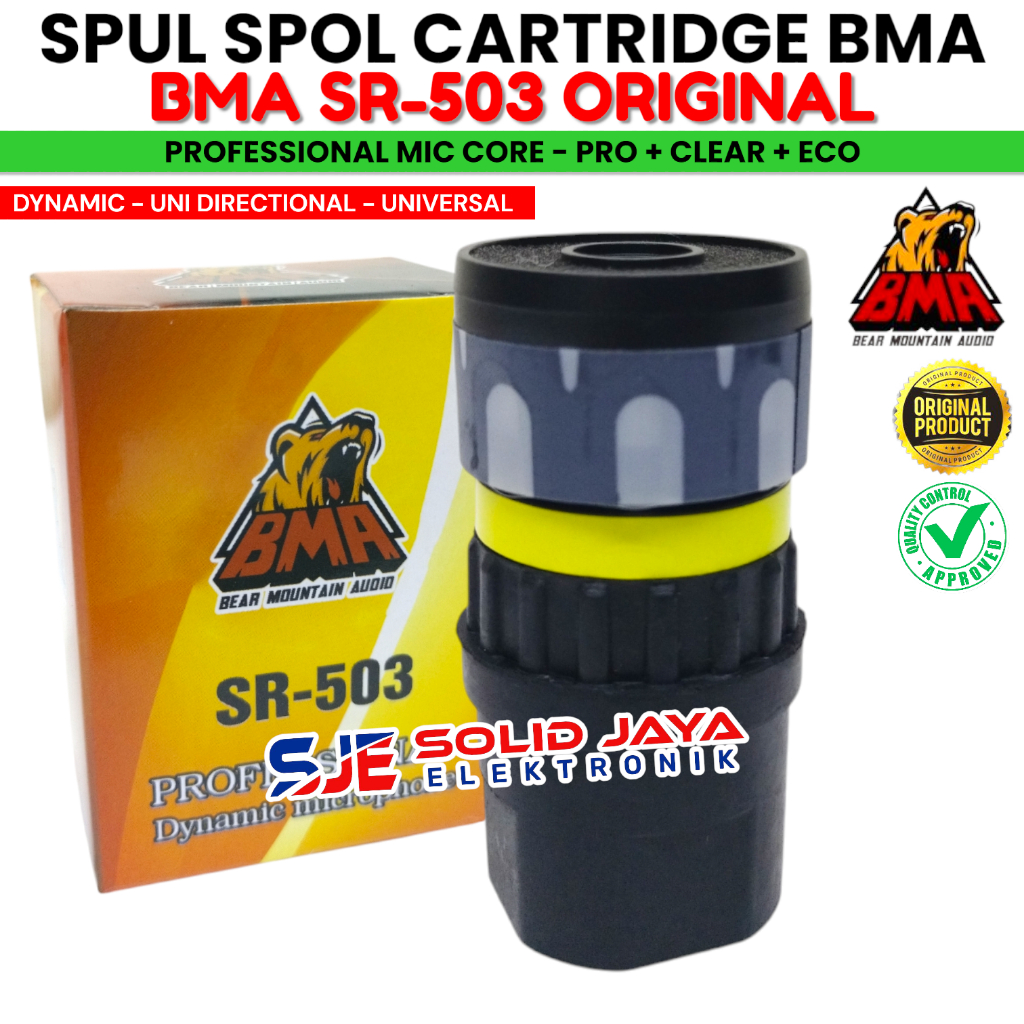 Jual SPUL SPULL MIC BMA SR 503 MICROPHONE SPOL SPOOL SPUEL CARTRIDGE KARTRIDGE ELEMEN MIK SPUL ...