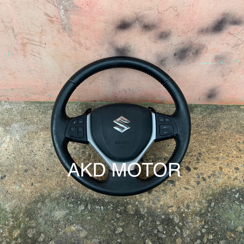 Jual steering wheel suzuki swift sport full option + paddleshift ...