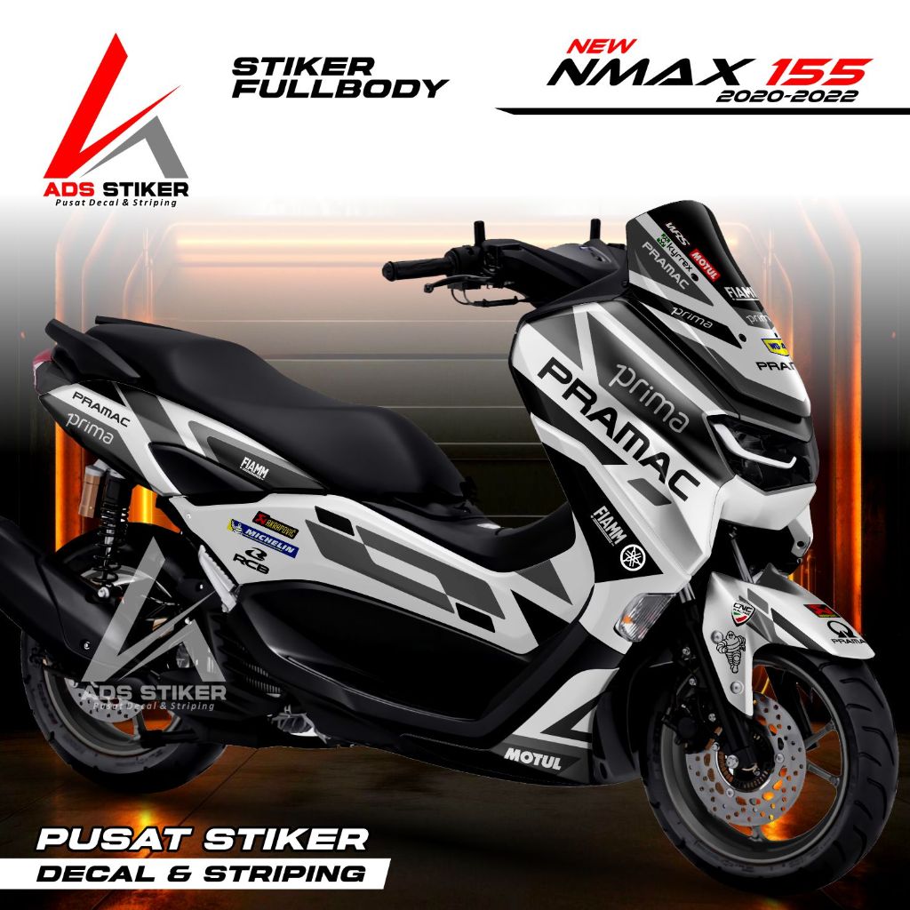 Jual Decal Nmax New Fullbody - Stiker Variasi List Nmax - Striping ...