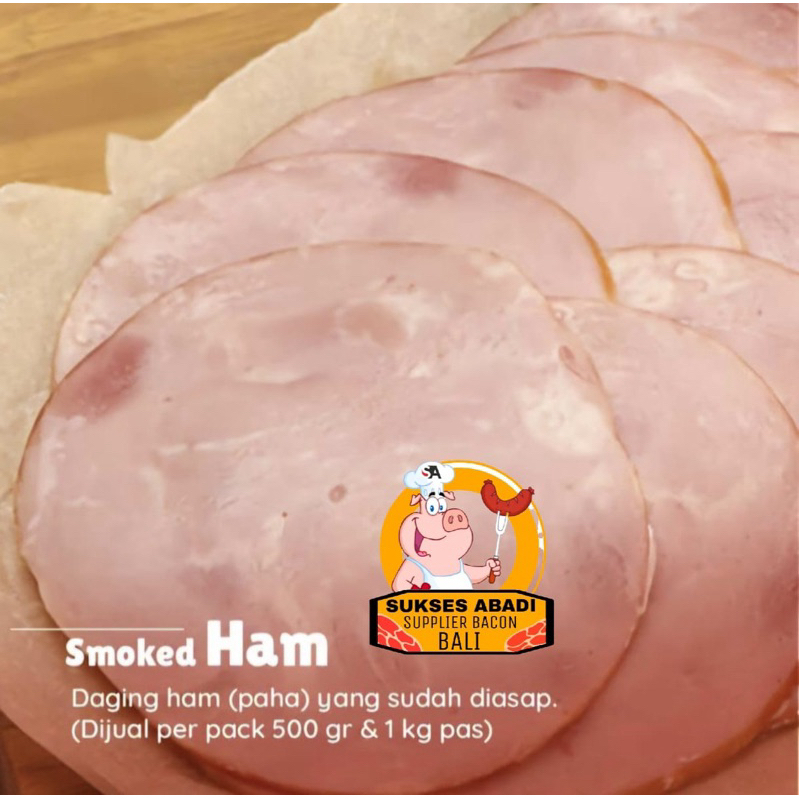 Jual SMOKED HAM SLICE PREMIUM PORK (BABI) | Shopee Indonesia