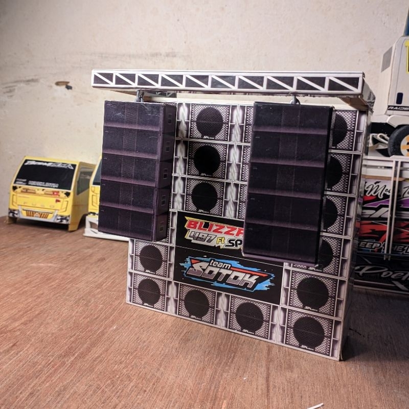 Jual Miniatur Sound Sistem Gantung Horek (BLIZZARD AUDIO) | Shopee ...