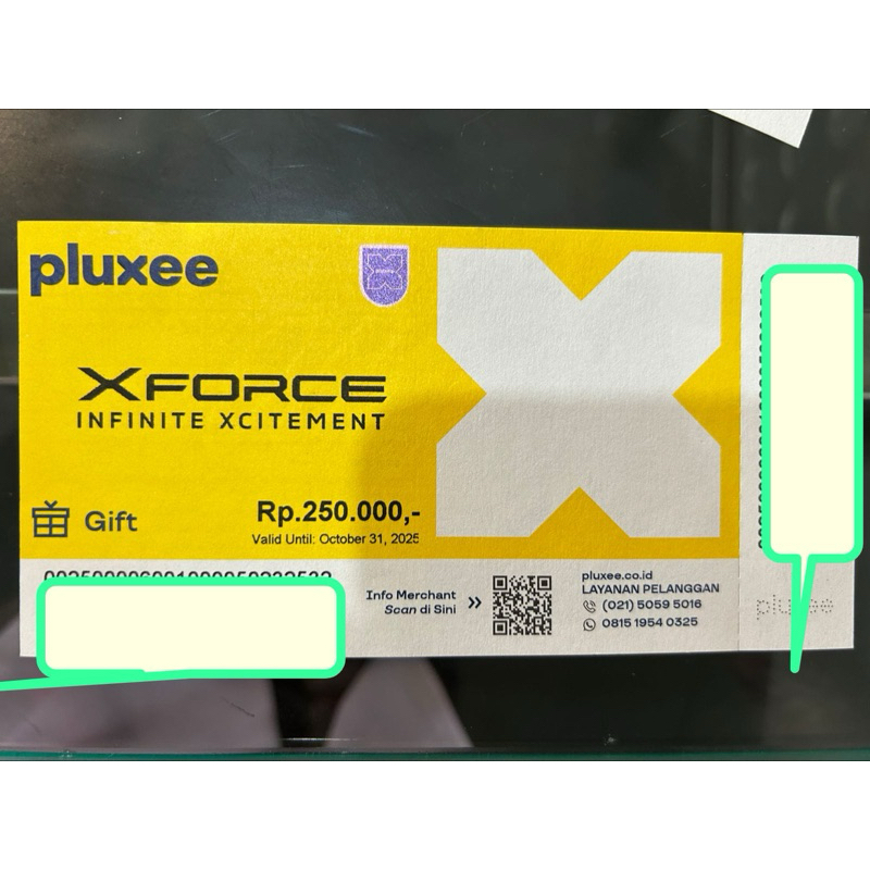 Jual Pluxee XForce Infinite Excitement Rp.250.000,- | Shopee Indonesia