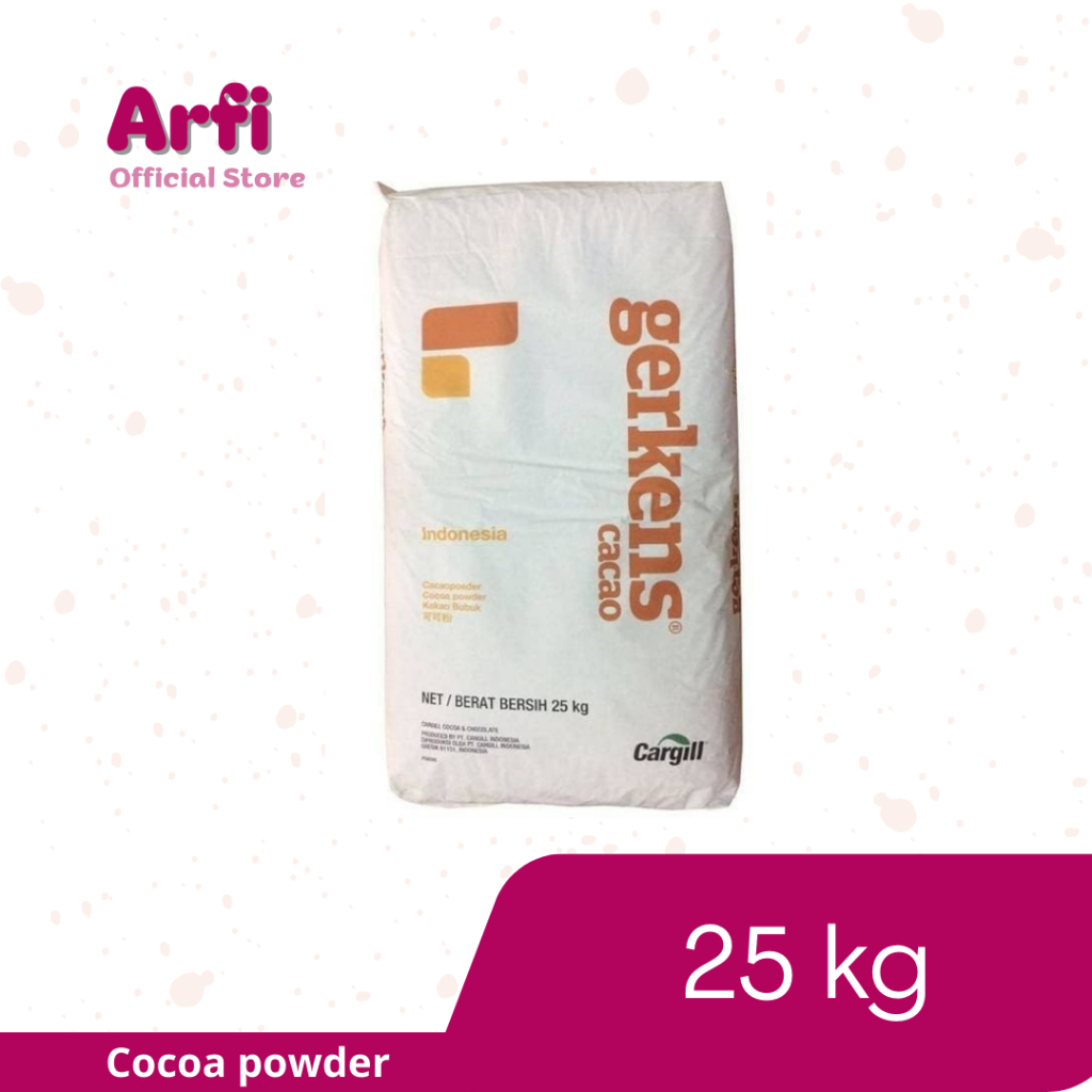 Jual Cargill cocoa powder coklat bubuk 25 kg tipe GR 80 | Shopee Indonesia