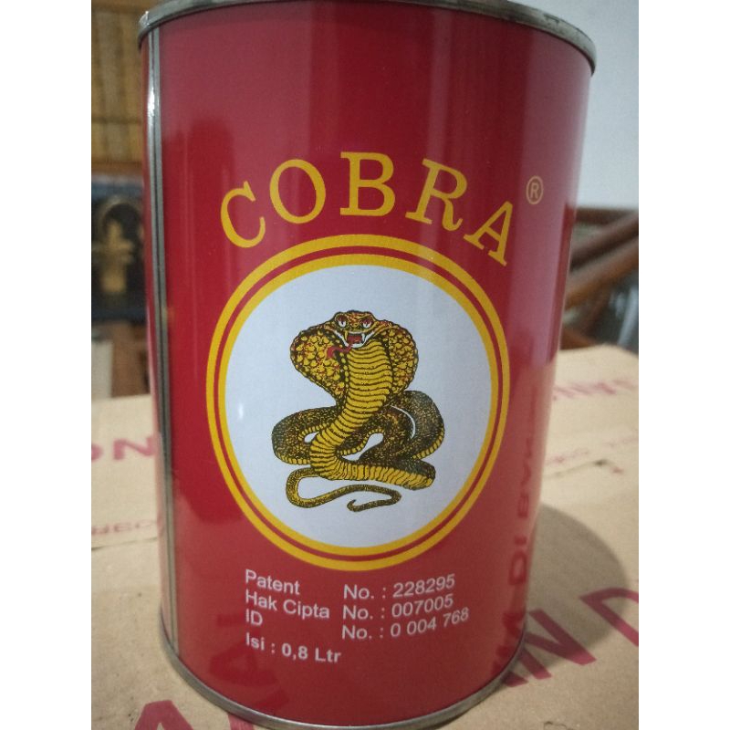 Jual thiner cobra 1 liter | thinner cobra | tiner kobra / tinner cobra ...
