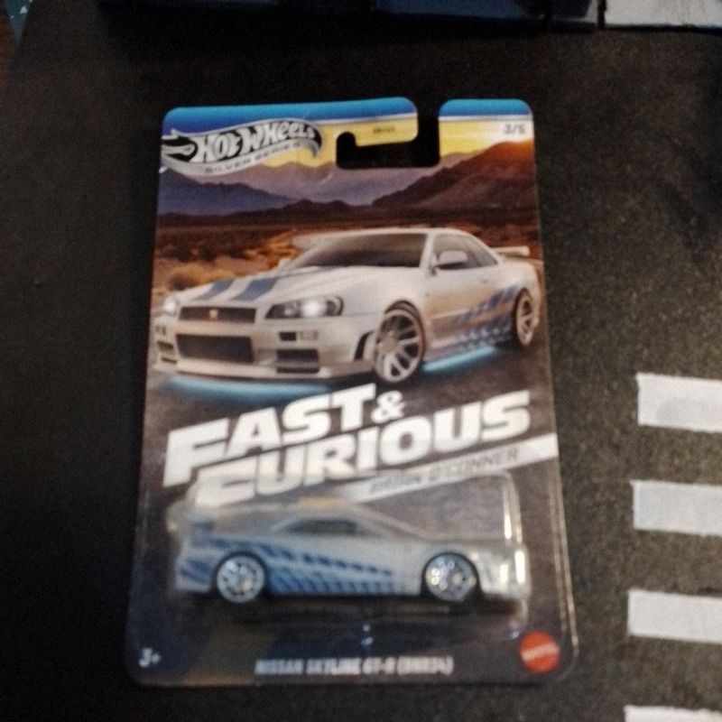 Jual Hotwheels Fnf R34 brian o conner | Shopee Indonesia