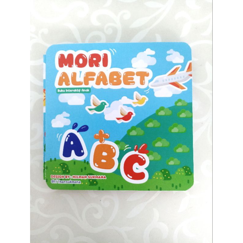 Jual alfabet mori buku edukasi anak untuk mengenal huruf dasar ...