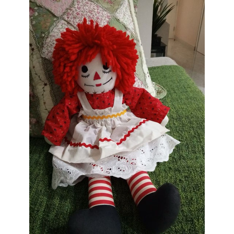 Jual Ragdoll Handmade Raggedy Ann Anabelle white | Shopee Indonesia