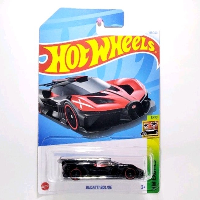 Jual Hot Wheels diecast Hotwheels Bugatti Bolide Hitam-Merah | Shopee ...