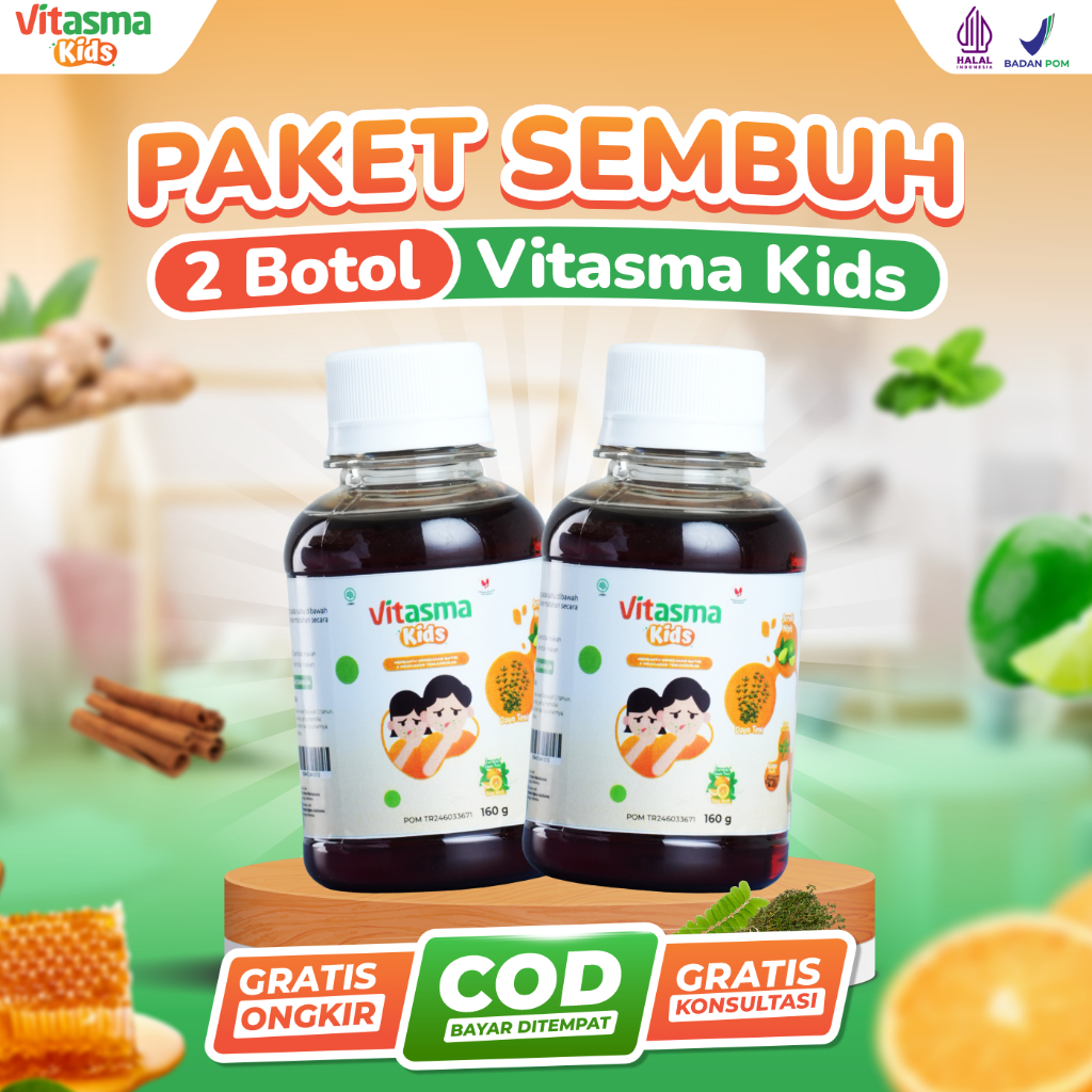 Jual VITASMA KIDS PAKET 2 BOTOL - Madu Vitasma Kids Untuk Membantu ...