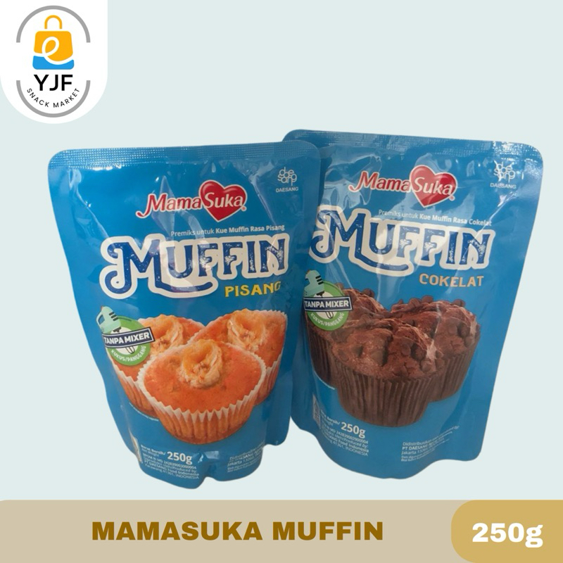 Jual Mamasuka Muffing Premix / Tepung Muffin Instan Tanpa Mixer rasa ...
