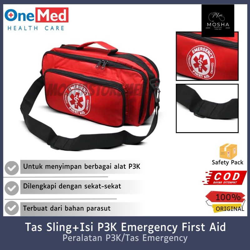 Jual ONEMED-Tas P3K Emergency Kit Plus Isi SET | Shopee Indonesia
