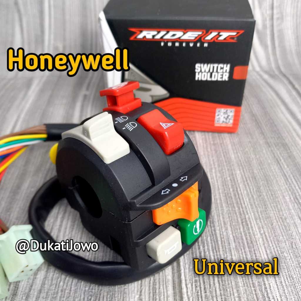 Jual Saklar Kiri Honeywell Saklar Motor Universal Holder Saklar Lh ...