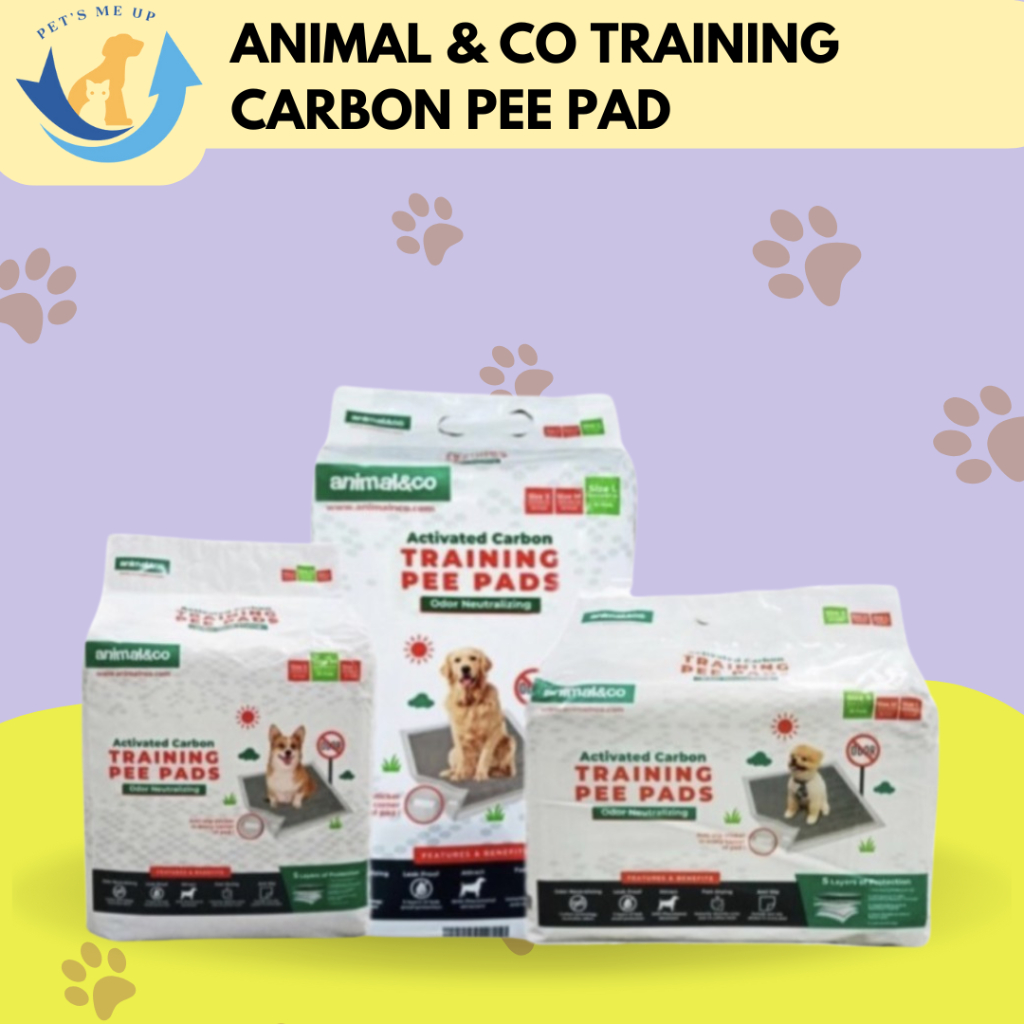 Jual Animal & Co Underpad Activated Carbon Training Pee Pads ALAS PIPIS ...