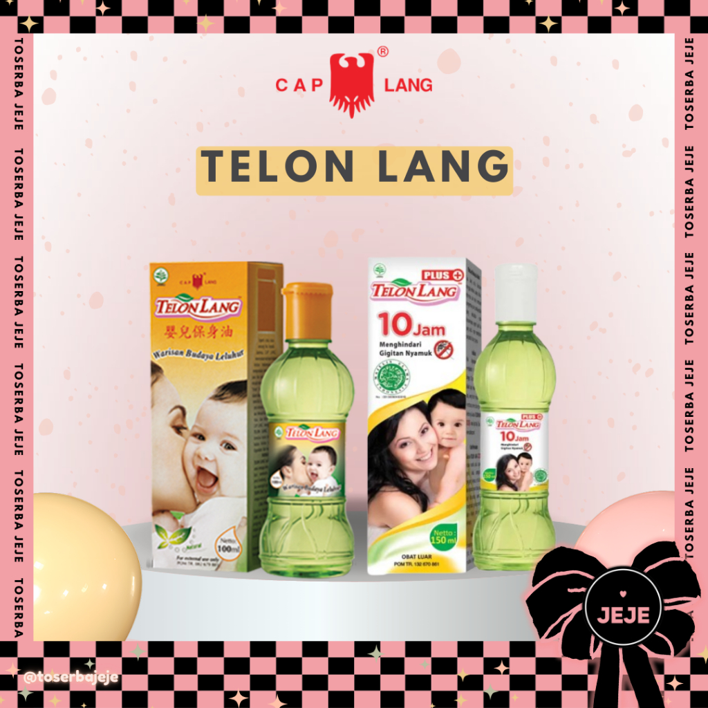 Jual TELON LANG Plus | Minyak Cap Lang anti nyamuk / caplang | Shopee Indonesia